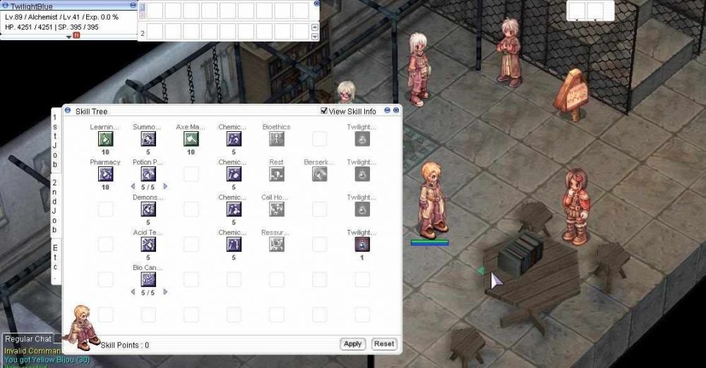 Twilight Alchemy 4 – Create blue potion per 200 with a skill – Shakto Scripts